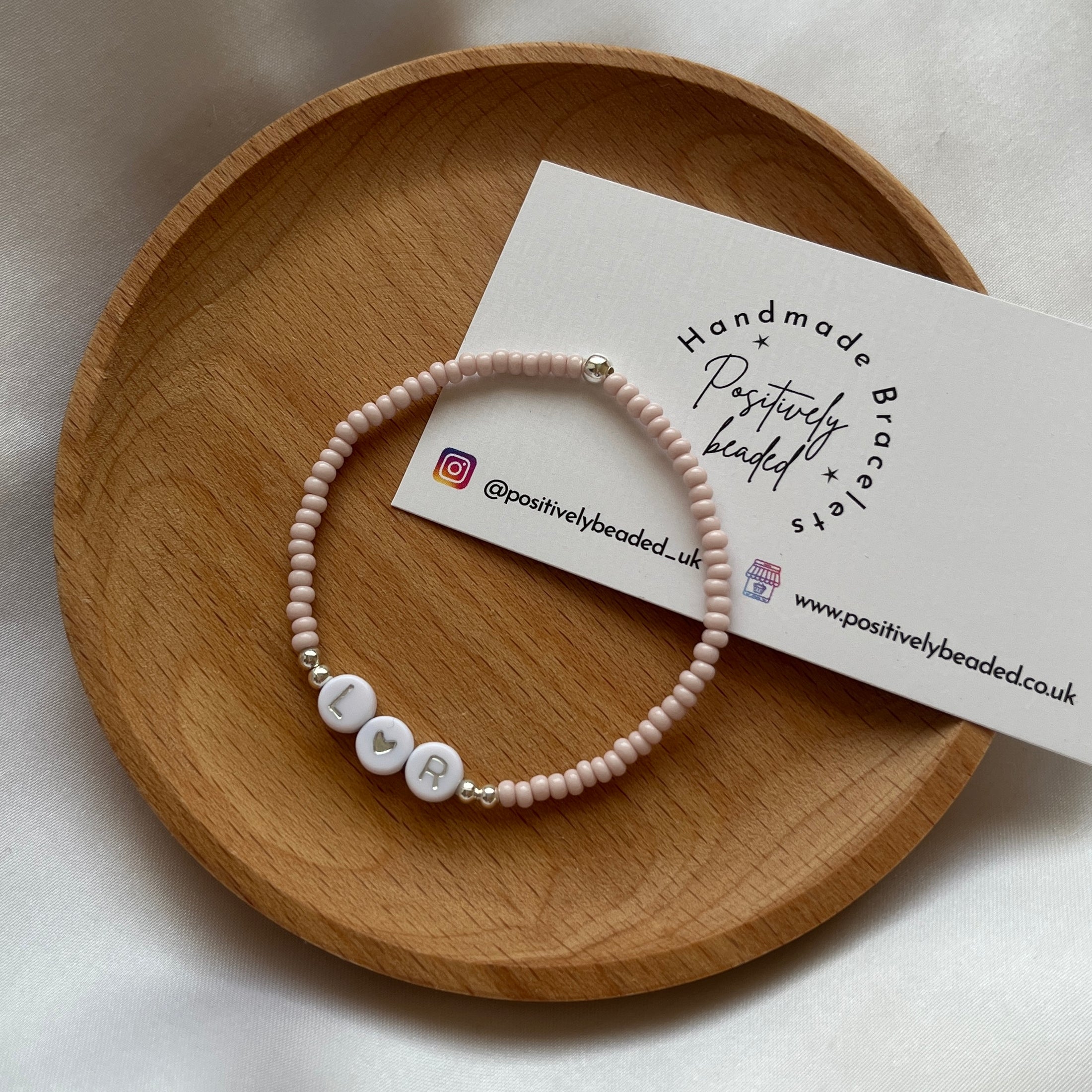 Positively Beaded | Handmade Beaded Bracelets, Crystal & Personalised